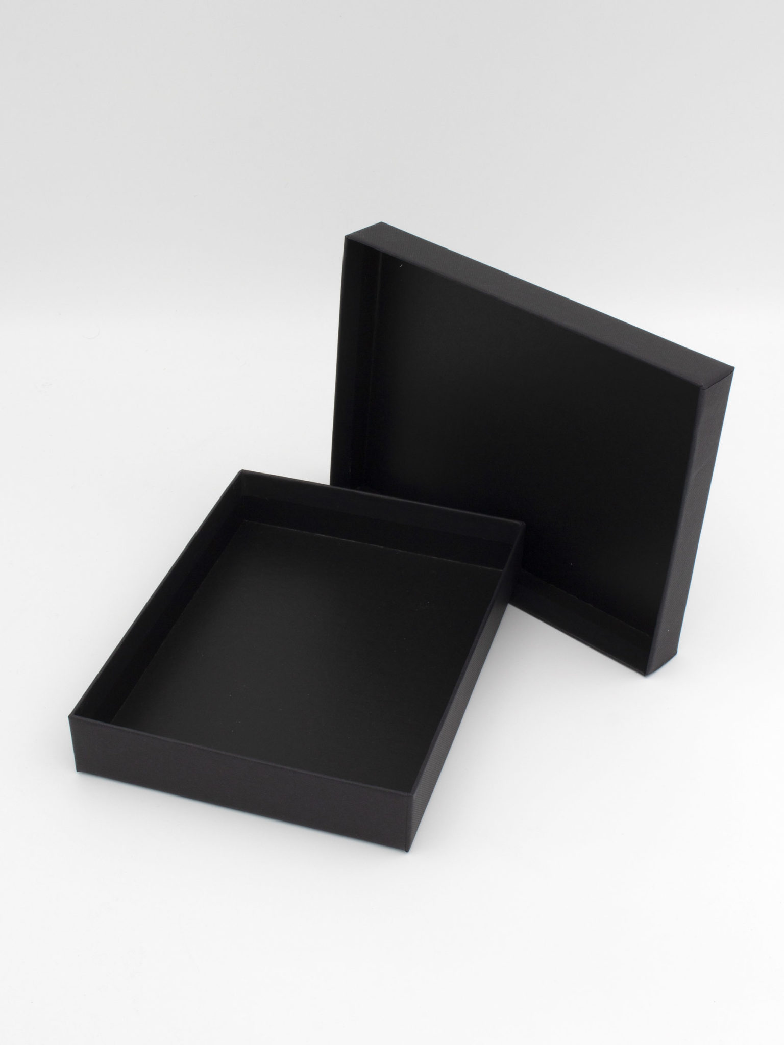 Gift Box 195 - Black Box and Lid - BoxKraft